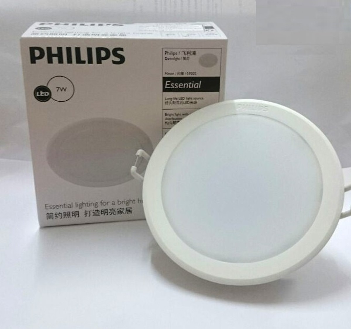 Đèn led âm trần Meson 9W D105 59449 Philips